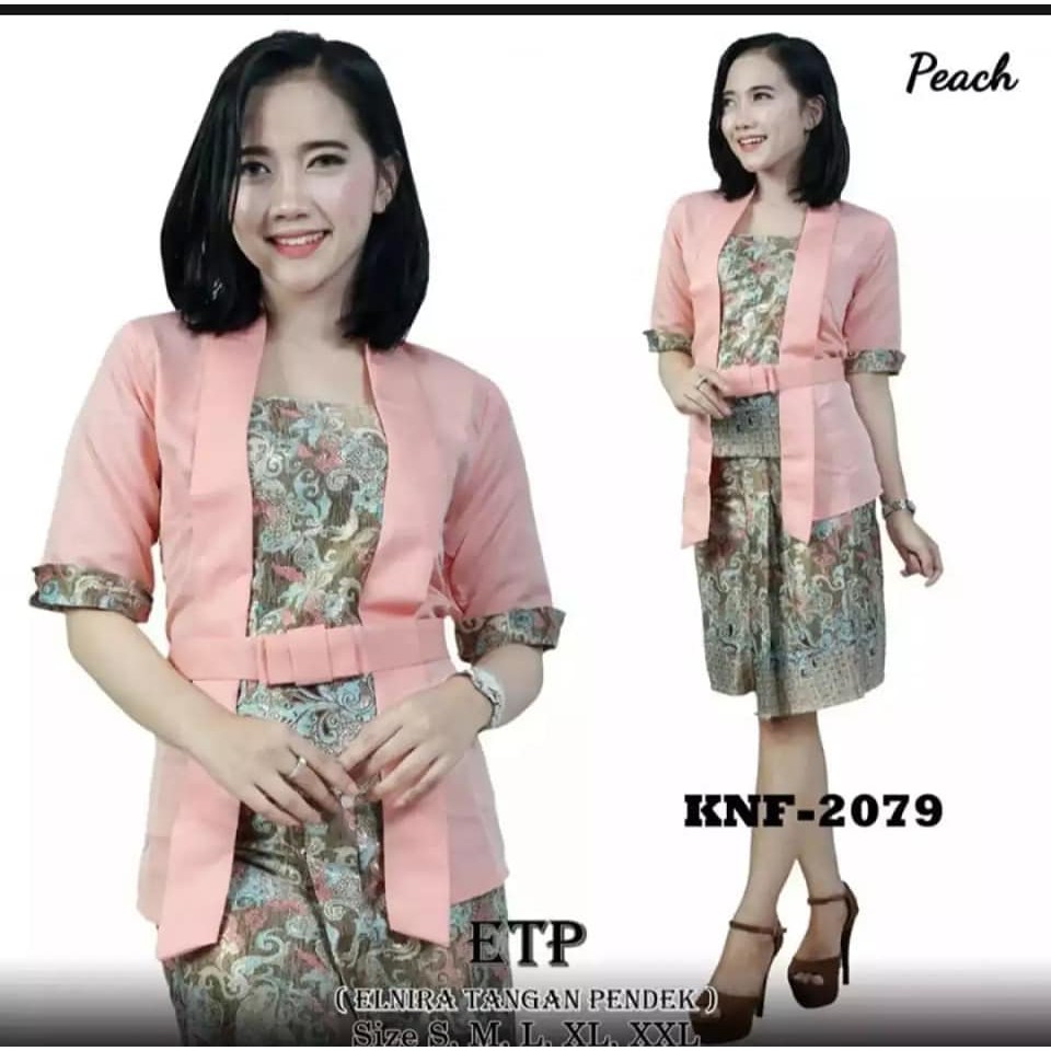 Jual POJOK BUSANAAA_Stelan baju batik kebaya modern kutu baru & rok ...