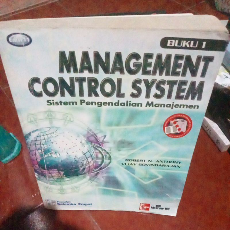 Jual buku management control system atau sistem pengendalian manajemen karangan Robert Anthony ...