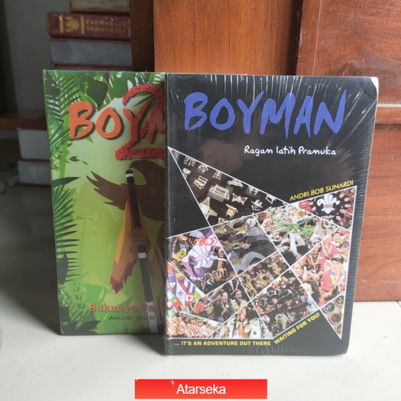 Jual Paket Buku BOYMAN 1 dan 2 Saku Pramuka - Andri Bob Atarseka | Shopee Indonesia