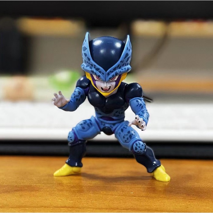 Jual Anime Action Figure Dragonball Cell Jr. Junior Biru | Shopee Indonesia