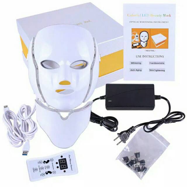 Jual LED MASK PDT LIGHT MASKER TOPENG LED MASKER | Shopee Indonesia