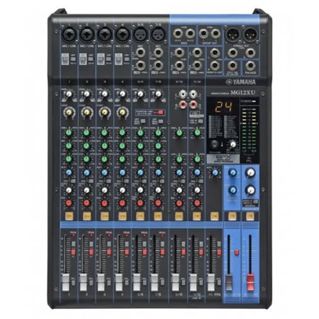 Jual Yamaha MG12XU - 12-channel Mixer with USB Audio Interface and ...