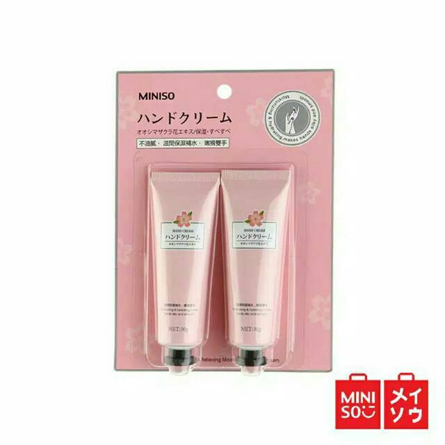 Jual Miniso Original Hand Cream 2pcs/ pack | Shopee Indonesia