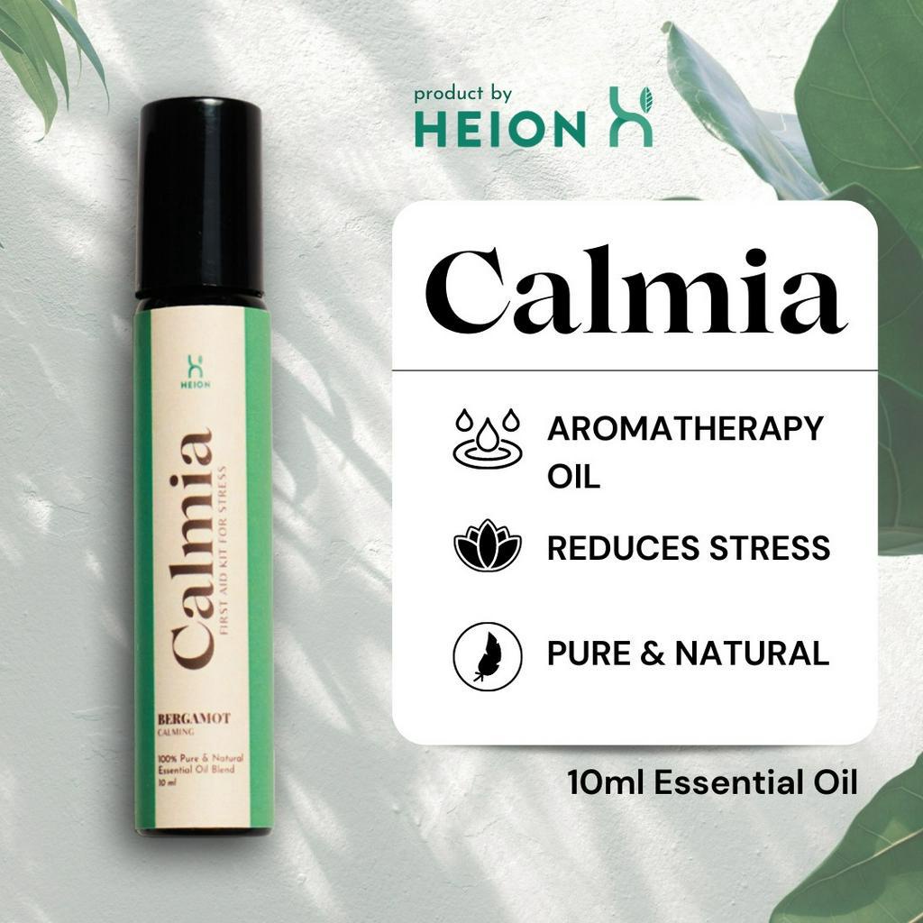 Jual HEION CALMIA REDUCE STRESS ESSENTIAL OIL PEPPERMINT BERGAMOT UNTUK ...