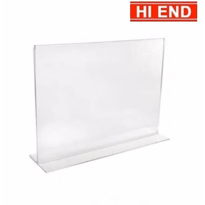 Jual ACRYLIC TENT HOLDER A4 / AKRILIK A4 BENTUK LANDSCAPE / A4 T ...