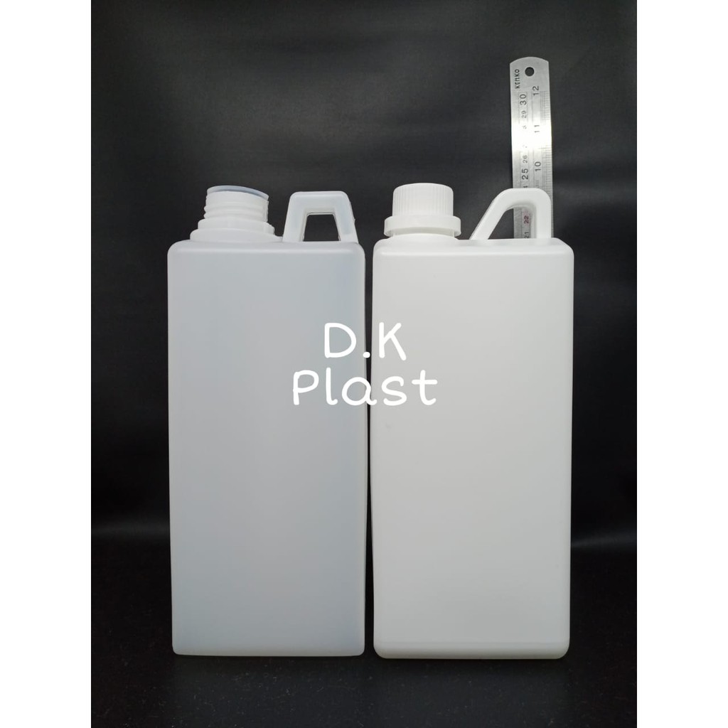 Jual ISI 5 PCS JERIGEN 1 LITER SEGEL TUTUP KECIL HDPE BEST SELLER (ISI 5PCS) | Shopee Indonesia