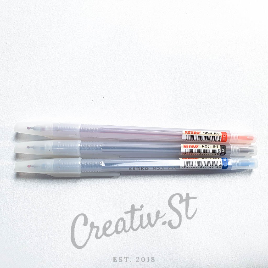 Jual KENKO Noji N7 Translucent Pen 0.5 Mm High Quality Ink Bolpen ...