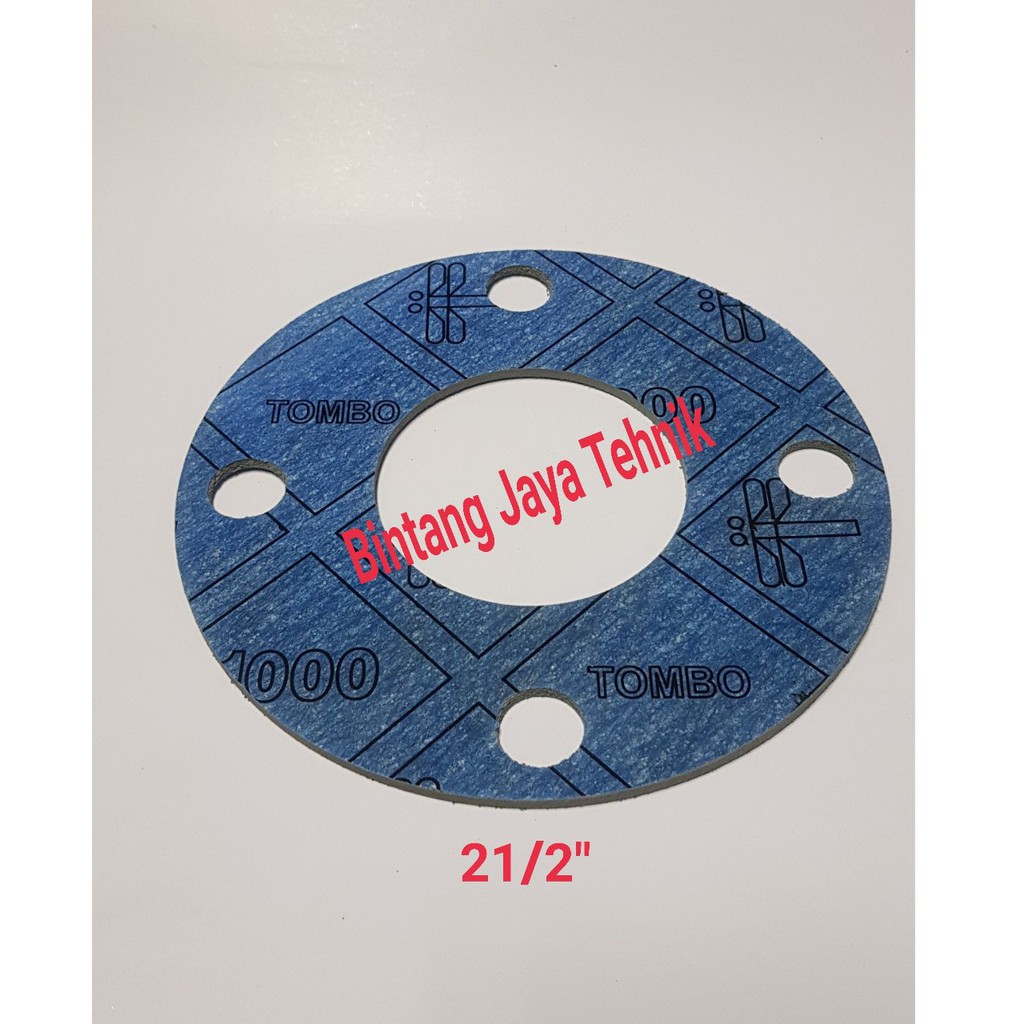 Jual GASKET FLANGE 21/2" TOMBO 1000 3MM JIS10K / PACKING FLANGE 21/2" TOMBO 1000 3MM JIS10K ...