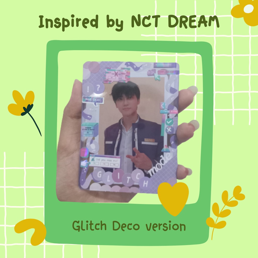 Jual Toploader deco sultan card holder photocard album inspired by NCT ...