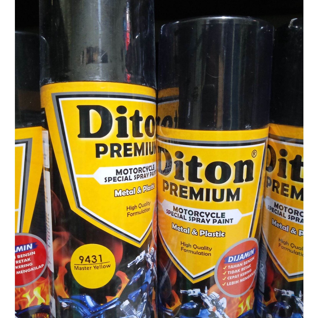 Jual SOLID COLORS DITON Premium Pilok Pilox Cat Semprot Warna Solid ...