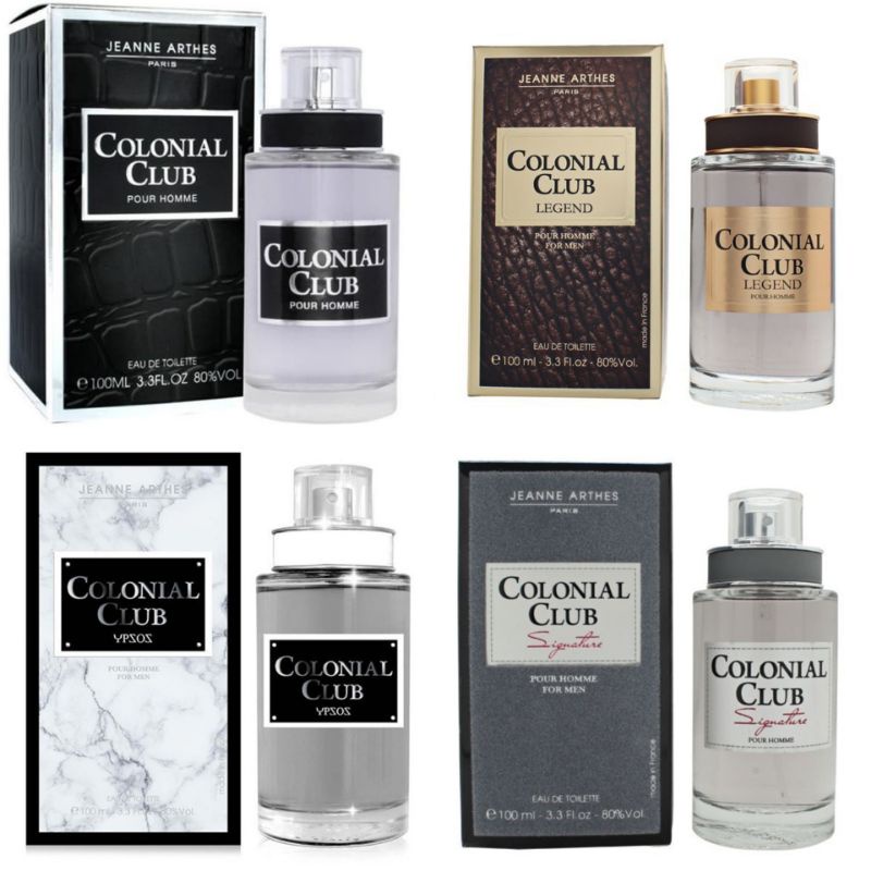 Jual Jeanne Arthes Colonial Club Eau De Toillete 100ml 100% Original | Shopee Indonesia