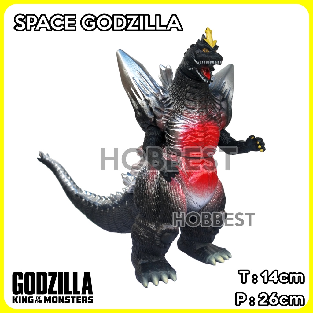 Jual SPACE GODZILLA - Action Figure Kaiju Miniatur Pajangan Mainan Monster Godzila Berlian ...