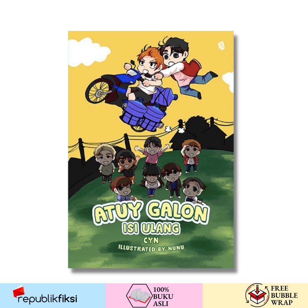 Jual Buku Atuy Galon Isi Ulang - CYN - Bukune | Shopee Indonesia