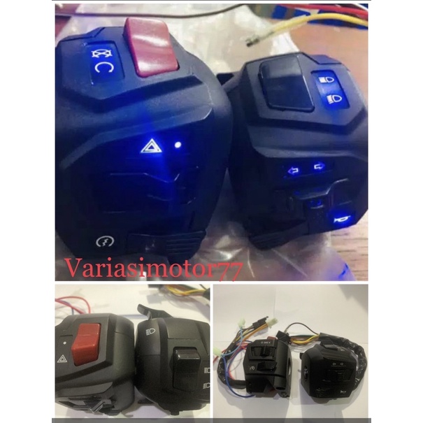 Jual SAKLAR MOTOR YAMAHA PULSAR NMAX 2020 2021 SET KIRI KANAN SET ...
