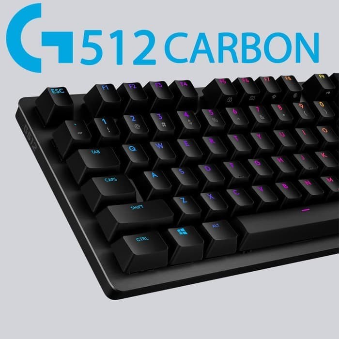 Jual Logitech G 512 Carbon RGB Mechanical Gaming Keyboard | Shopee ...
