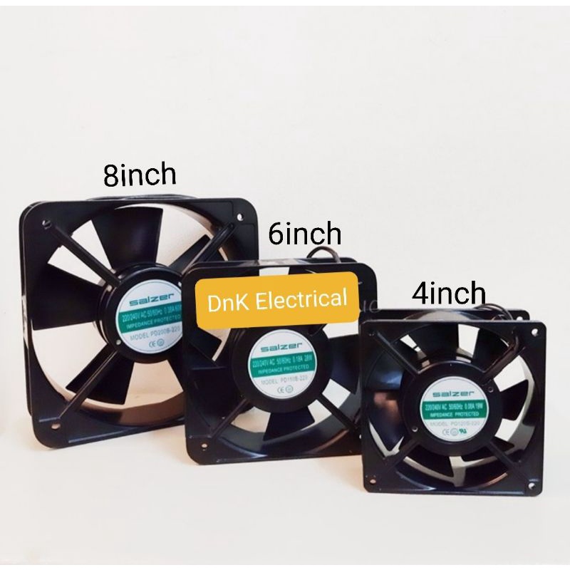 Jual Axial Blower Fan Exhaust 4"inch/4 " SALZER PD120S-220 | Shopee Indonesia