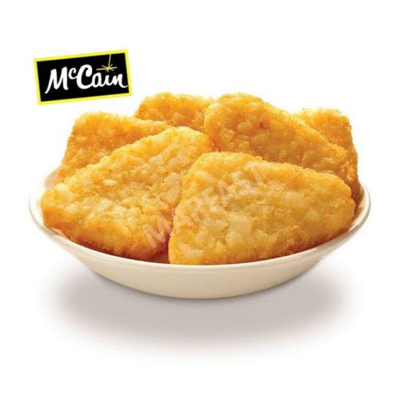 Jual McCain triangle patties hashbrown frozen potato french fries hash ...