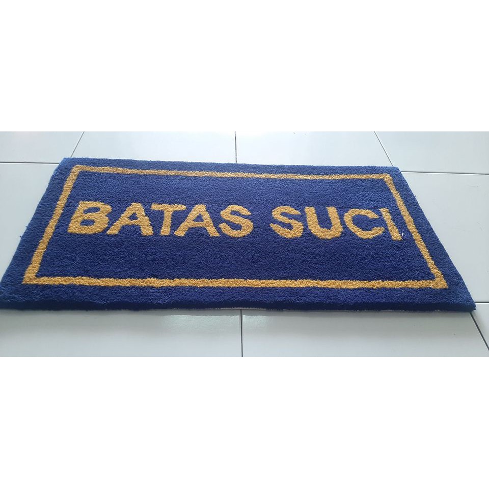 Jual Keset Batas Suci Tebal / Keset Masjid / Keset Rumahan | Shopee ...