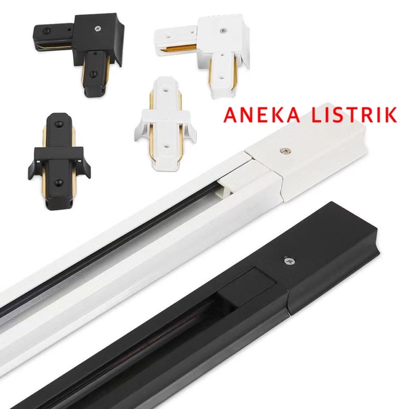 Jual REL TRACK LIGHT 1M / TRACK RAIL SPOT LIGHT / REL LAMPU SOROT ...