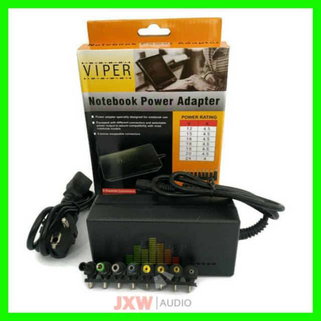 Jual ADAPTOR LAPTOP UNIVERSAL 8 MODEL COLOKAN CHARGER NOTEBOOK ...
