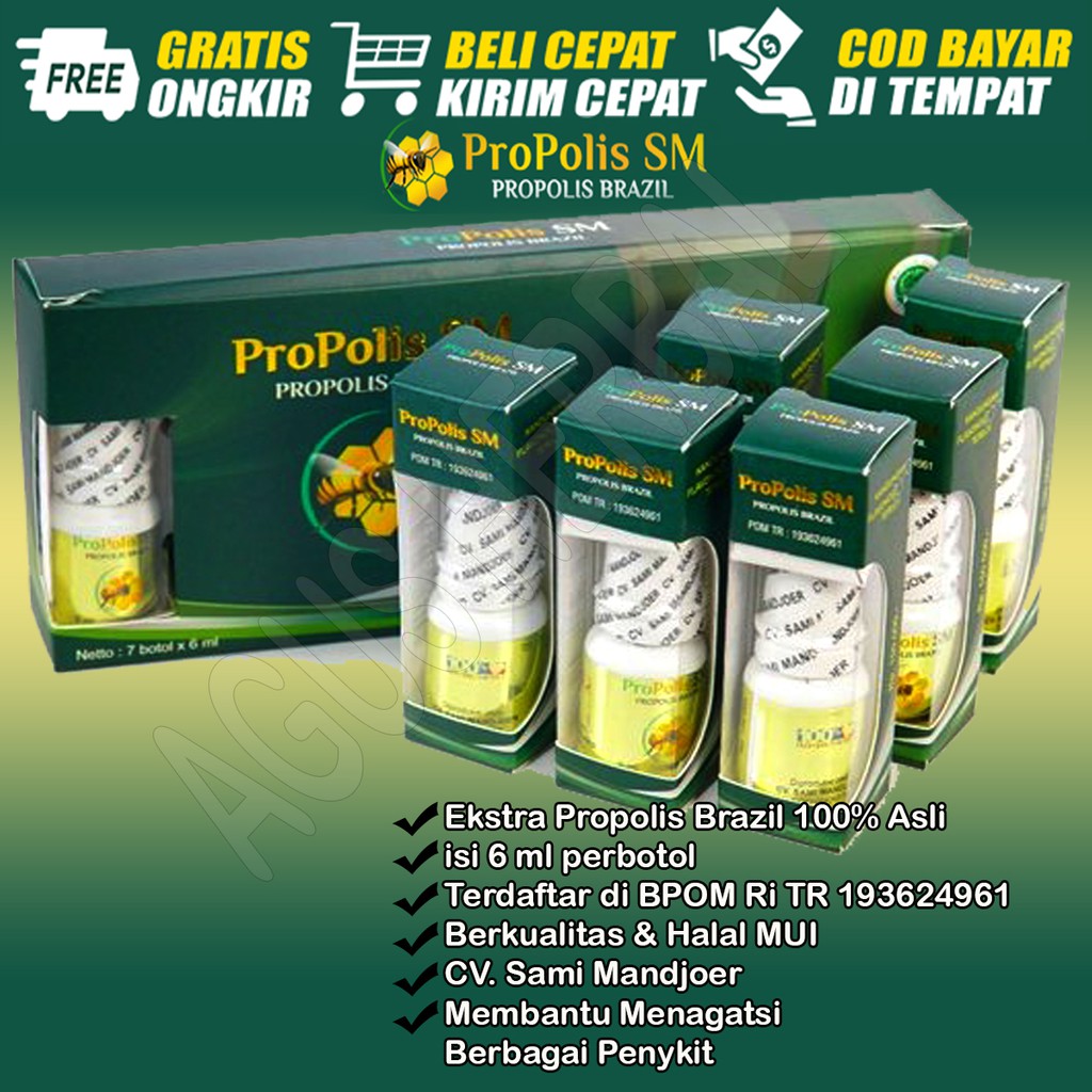 Jual PROPOLIS SM Obat Tiroid Bengkak Obat Nodul Tiroid Hipertiroid ...