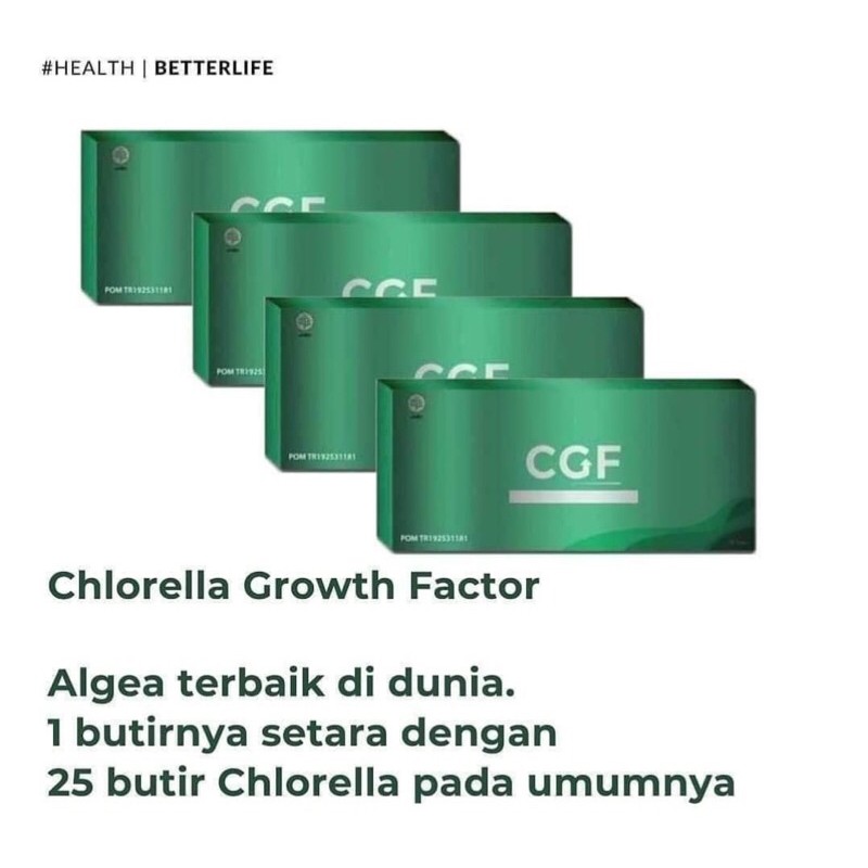 Jual CGF CHLORELLA GROWTH FACTOR (HIGH PROTEIN) | Shopee Indonesia
