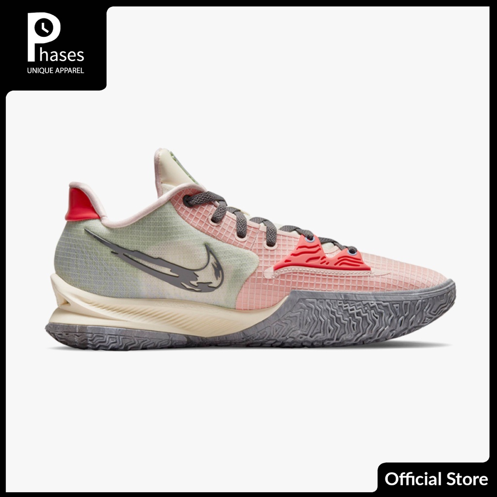 Jual Nike Kyrie Low 4 EP Basketball Cream Red Original | Shopee Indonesia