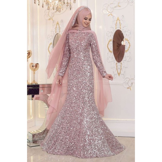 Jual GAUN PENGANTIN /GAUN PESTA /GAUN ELEGAN /GAUN BLING-BLING | Shopee ...