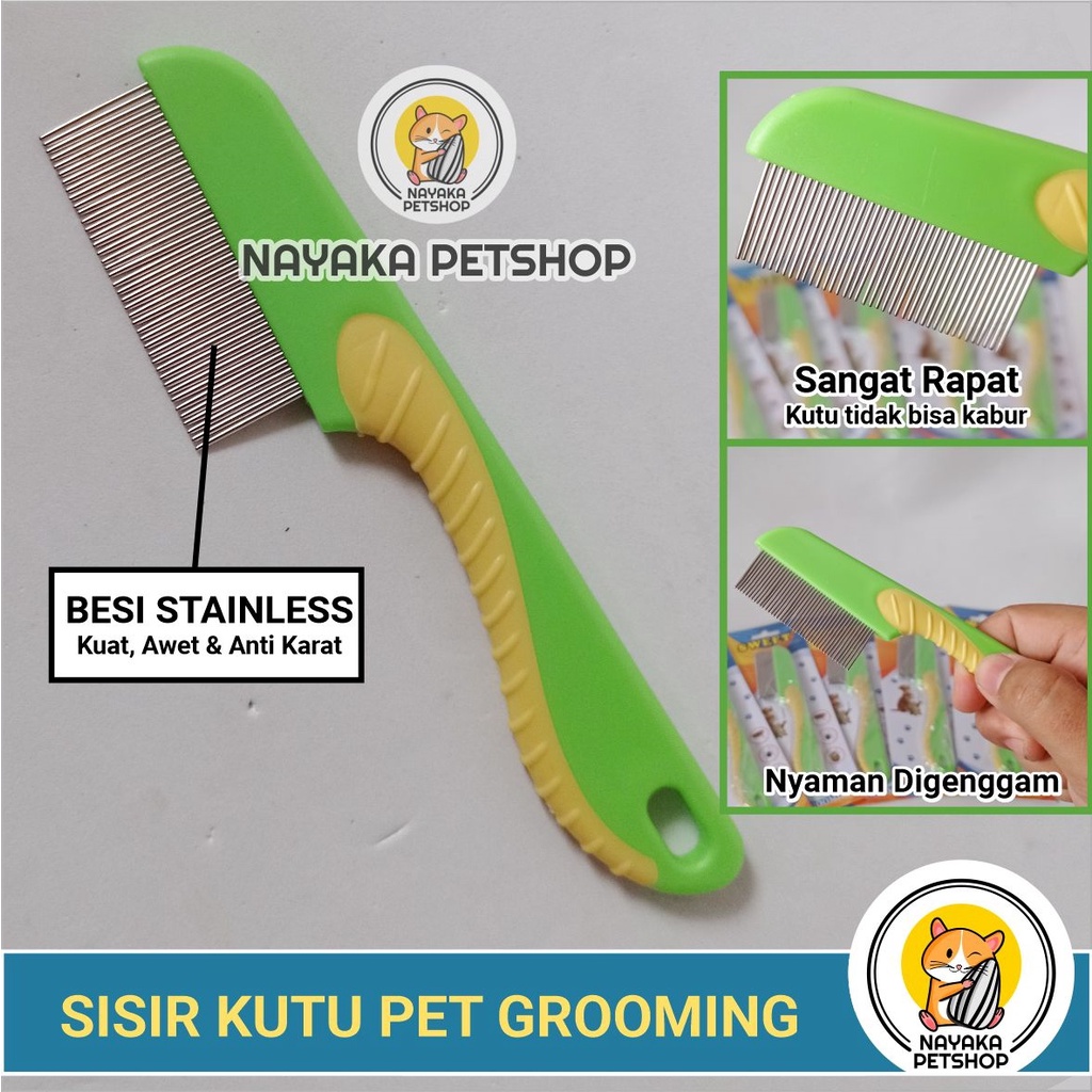 Jual Serit Kutu Sisir Kutu Kucing Kelinci | Shopee Indonesia
