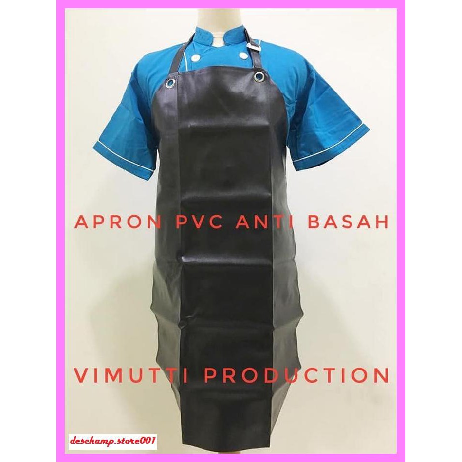 Jual CELEMEK- APRON PVC ANTI BASAH - PUTIH -CELEMEK-INDONESIA. | Shopee ...