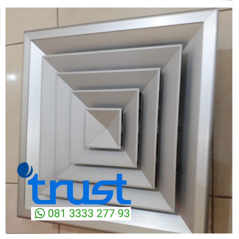 Jual SAD DIFFUSER GRILLE AC DUCTING 30X30CM 12 INCH | Shopee Indonesia