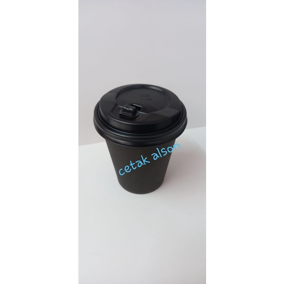 Jual Paper Cup / Gelas Kertas 8 oz + LID / Tutup Paper (Redy) | Shopee Indonesia
