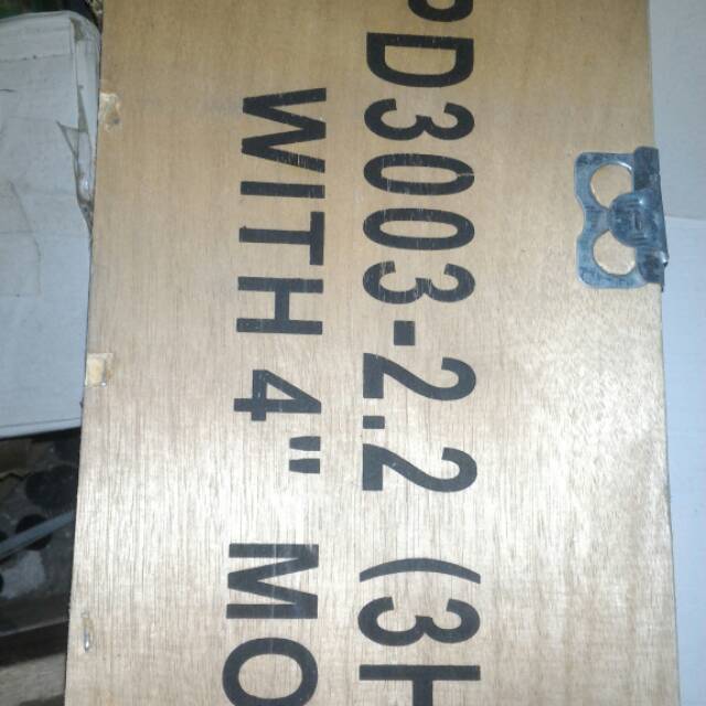 Jual Paket pompa air celup submersible sawah inoto 3 hp 6SP30-3 ...