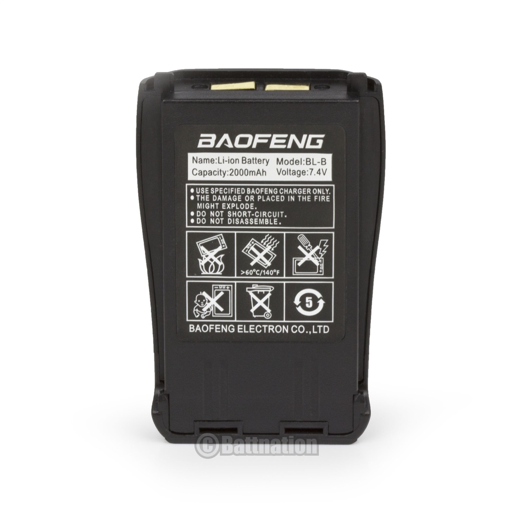 Jual Baterai HT UVB5 Baofeng Voxter Baru Batre Battery Handie Talkie UV ...