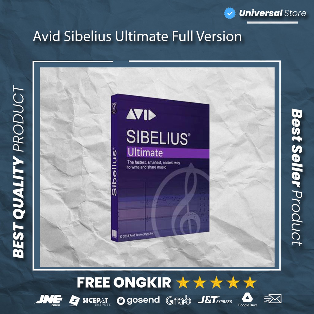 Jual Program Avid Sibelius Ultimate Lifetime PRO Plus Terbaru Premium Full Version | Shopee ...