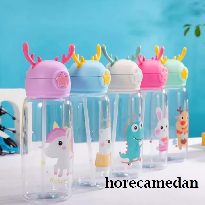 Jual Botol Minum Anak /Termos Anak Tanduk Rusa BPA Free Bertali dan ...