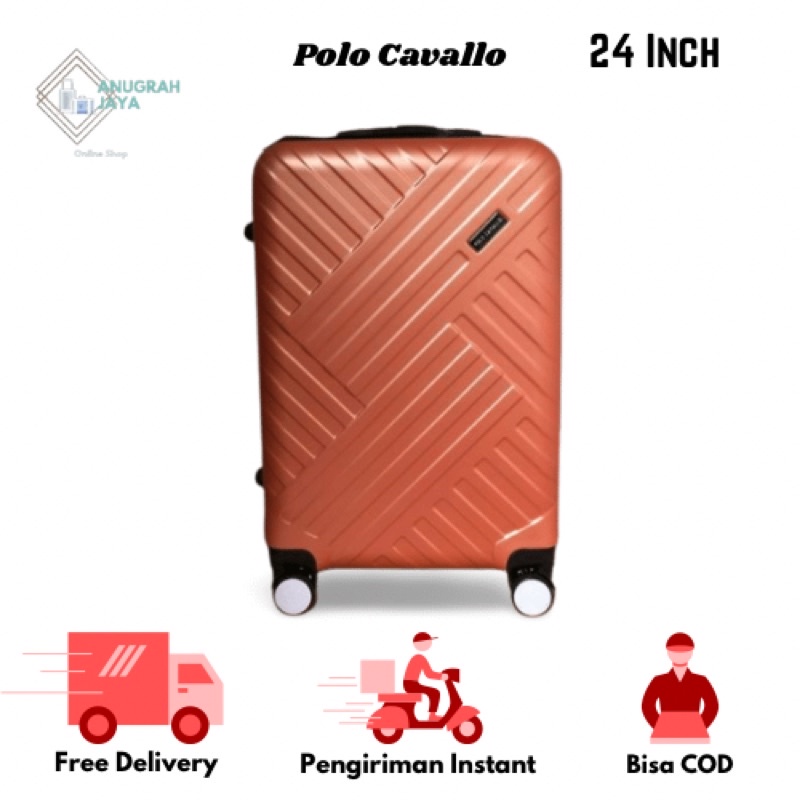 Jual Koper Polo Cavallo KJ 171 Ukuran 24 Inch Bagasi Size | Shopee ...