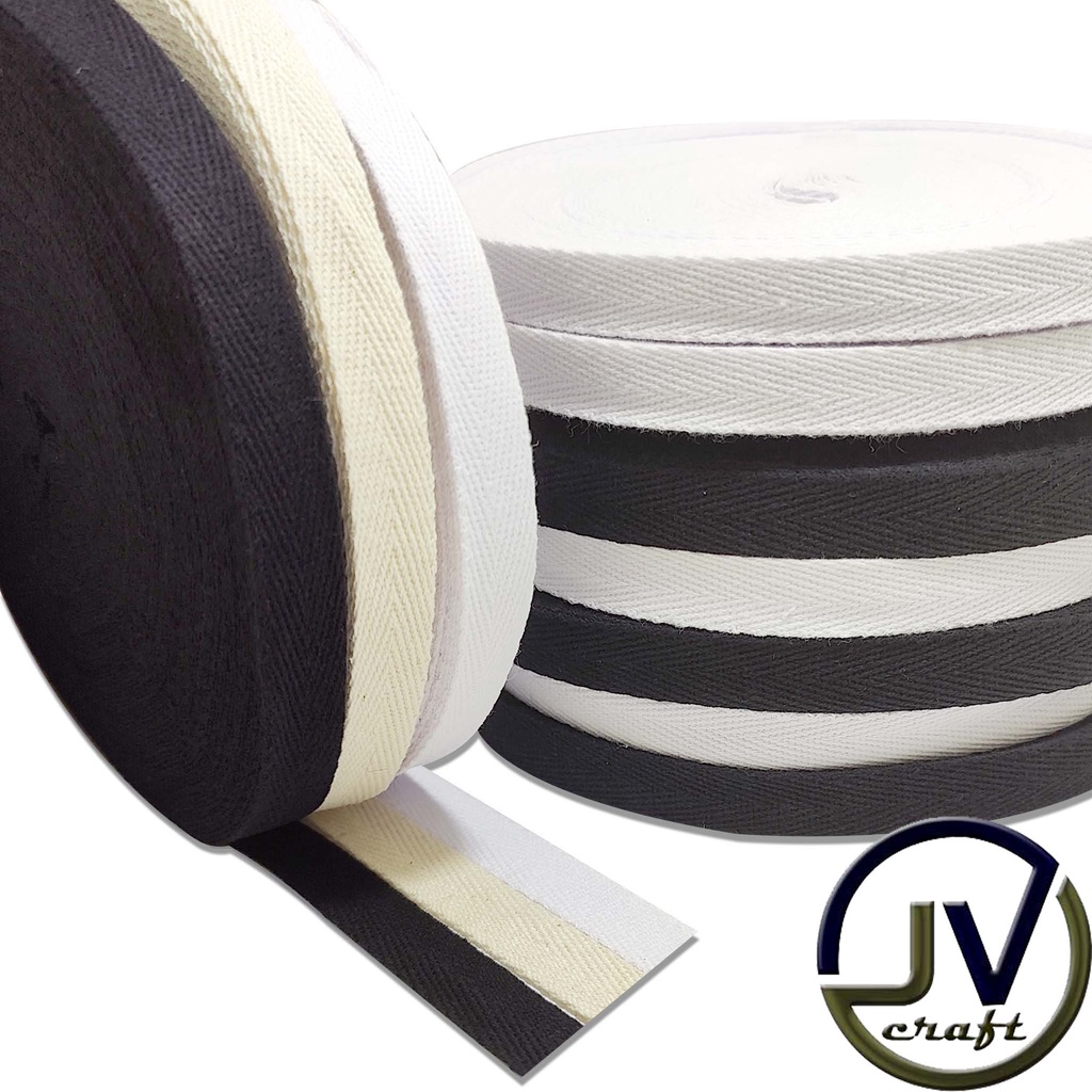 Jual TALI WEBBING BISBAN PELIPIT PITERBAN KATUN 1.25 CM / ROLL | Shopee ...