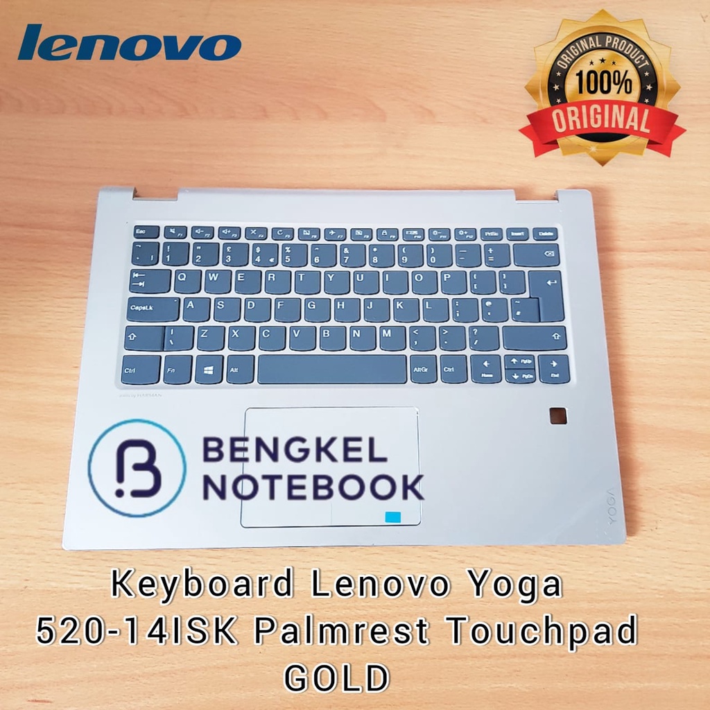 Jual Keyboard Lenovo Yoga 520-14ISK 520-14IKB Flex5-14 Palmrest ...