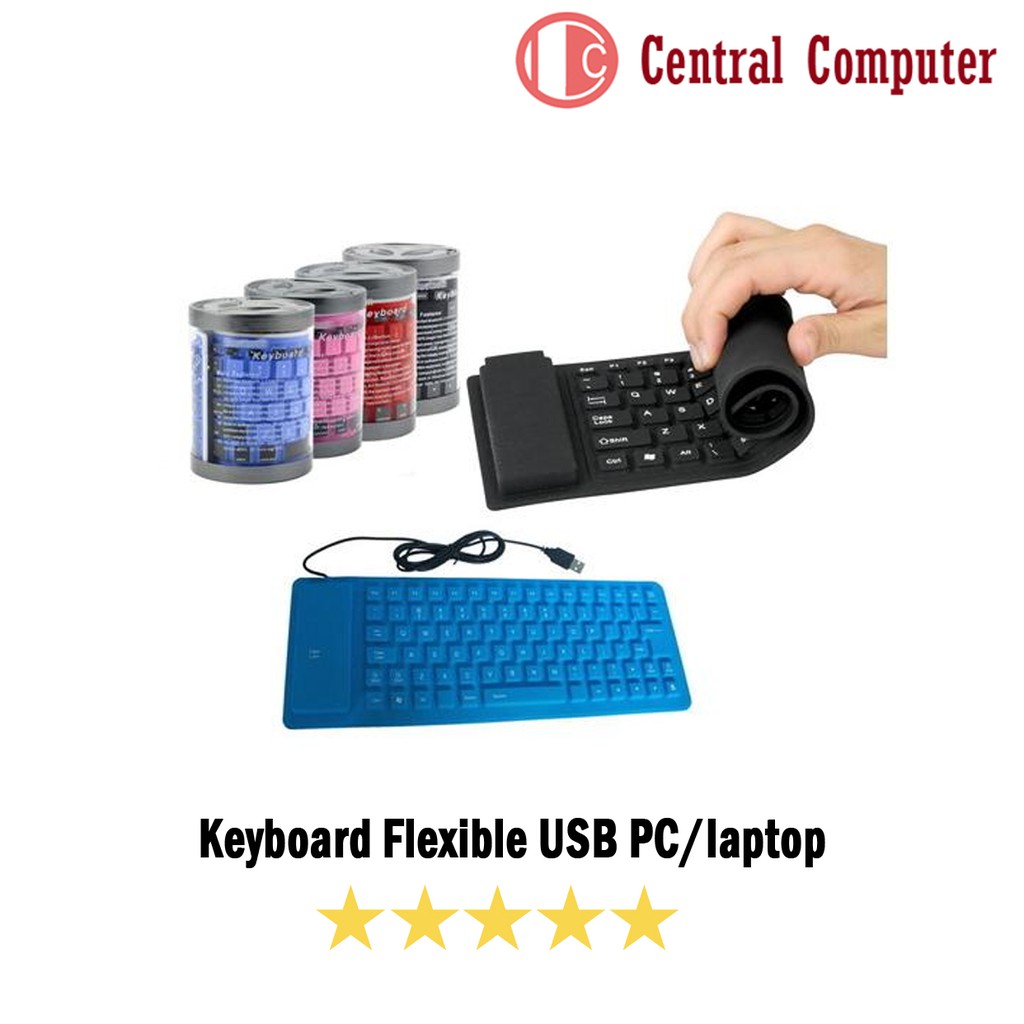 Jual Keyboard Flexible USB PC/laptop | Shopee Indonesia