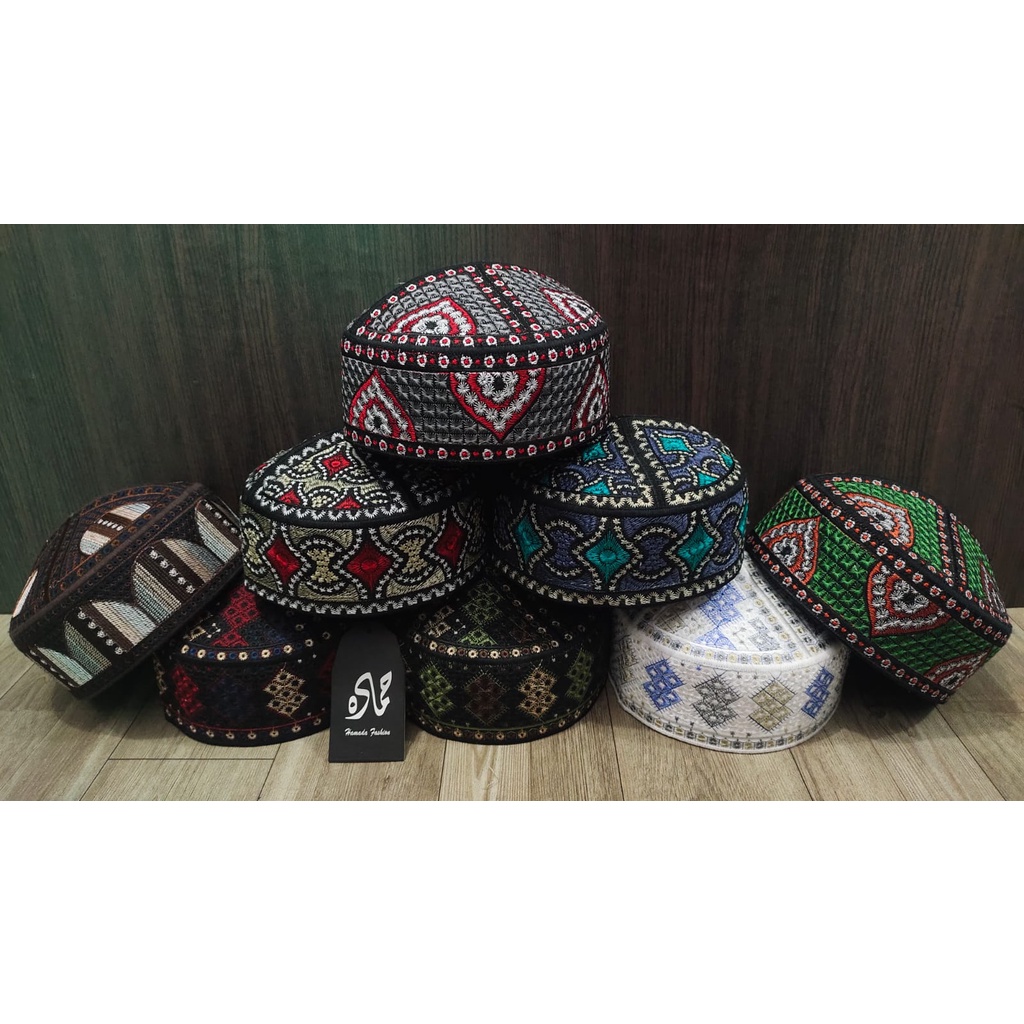 Jual Peci Pakistan Full Bordir Original / Peci Premium / Peci Exclusive ...