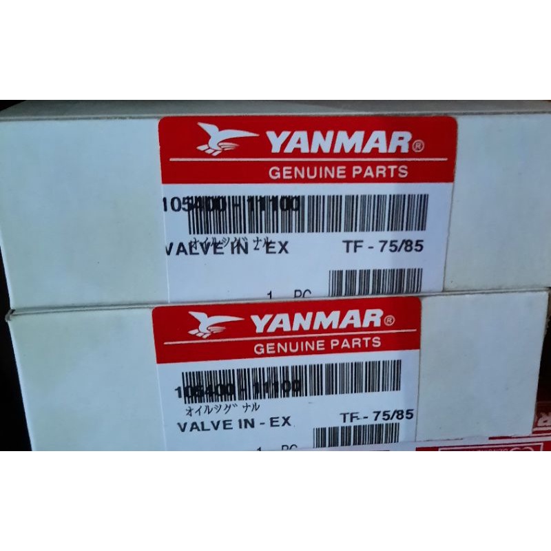 Jual Klep Valve Set In/Ex Mesin Yanmar TF85 | Shopee Indonesia