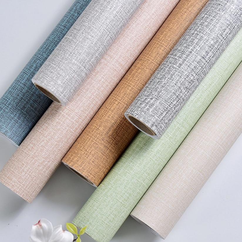 Jual TRX R7d7C-- Wallpaper Dinding ukuran 45 cm x 10 M Motif TEXTURE Tekstur Elegant Polos Cream ...