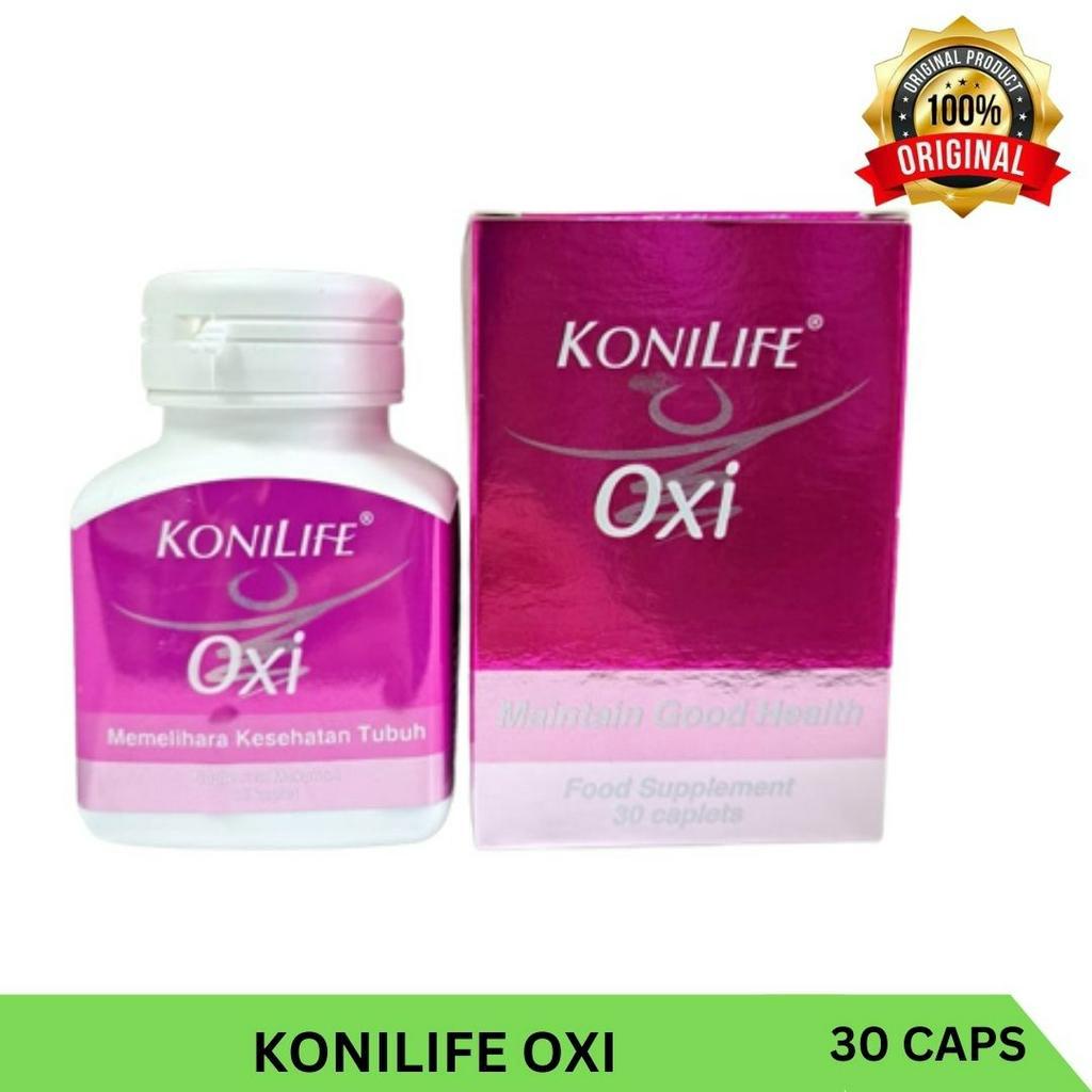 Jual Konilife Oxi Food Supplement Botol 30 kaplet Anti Oksidan Alami ...