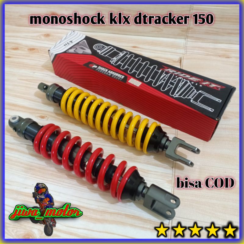 Jual monoshock motor klx dtracker 150 ride it GP bisa disetel keras ...