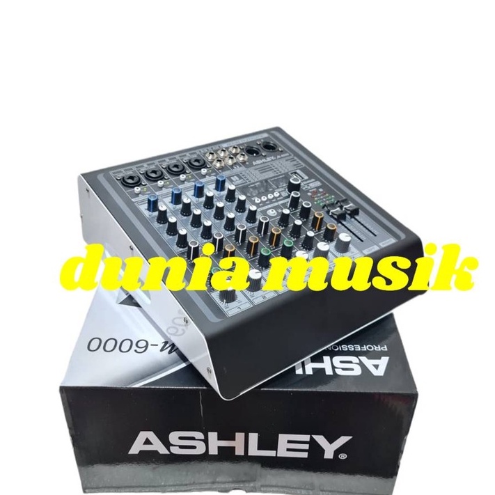 Jual POWER MIXER ASHLEY M6000 M 6000 ORIGINAL | Shopee Indonesia