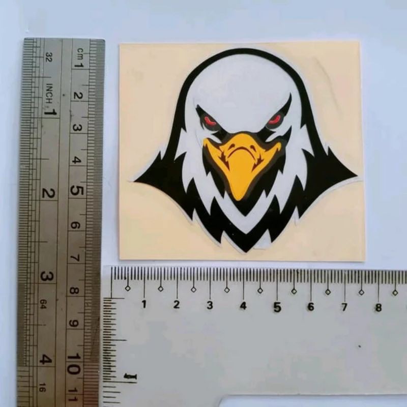 Jual Stiker - Sticker Logo Cutting Eagle Head Kepala Elang | Shopee ...