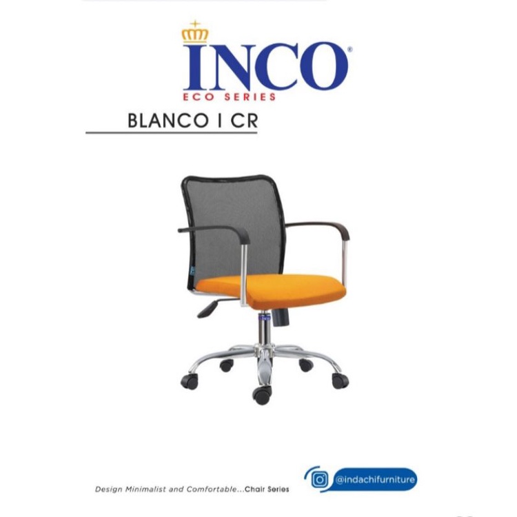 Jual Kursi kantor INCO BLANCO I CR by indachi murah berkualitas ...
