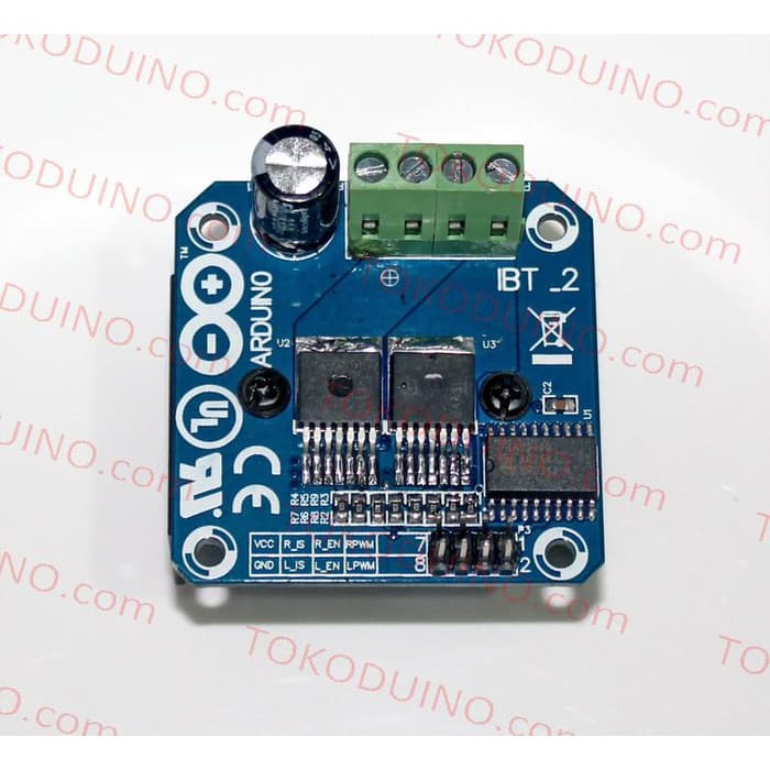Jual Ready Stok BTS7960 BTS7960B HBRIDGE 43A HIGH CURRENT MOTOR DRIVER ...