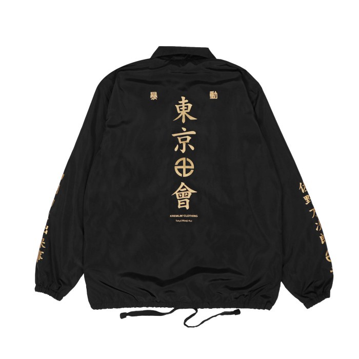 Jual Pria-Jaket- Kremlin Coach Jacket Hitam - Manji Kai - M -Jaket-Pria ...